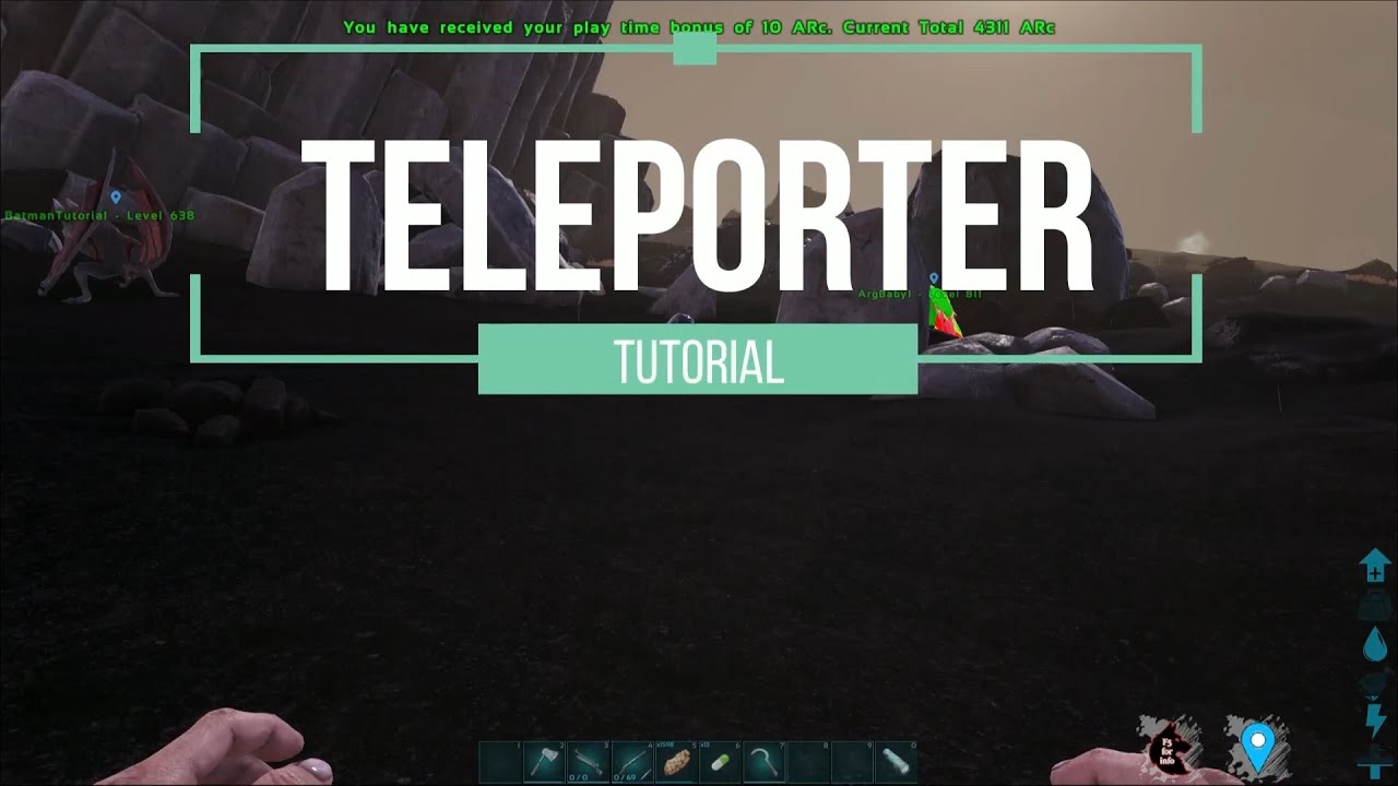How to use teleporter - YouTube