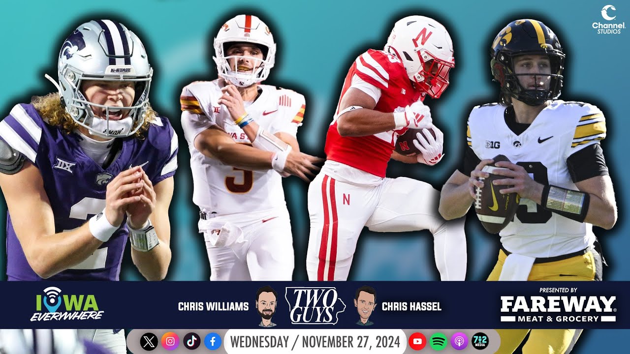 Two Guys: Previewing Iowa State vs. Kansas State, Iowa vs. Nebraska ...