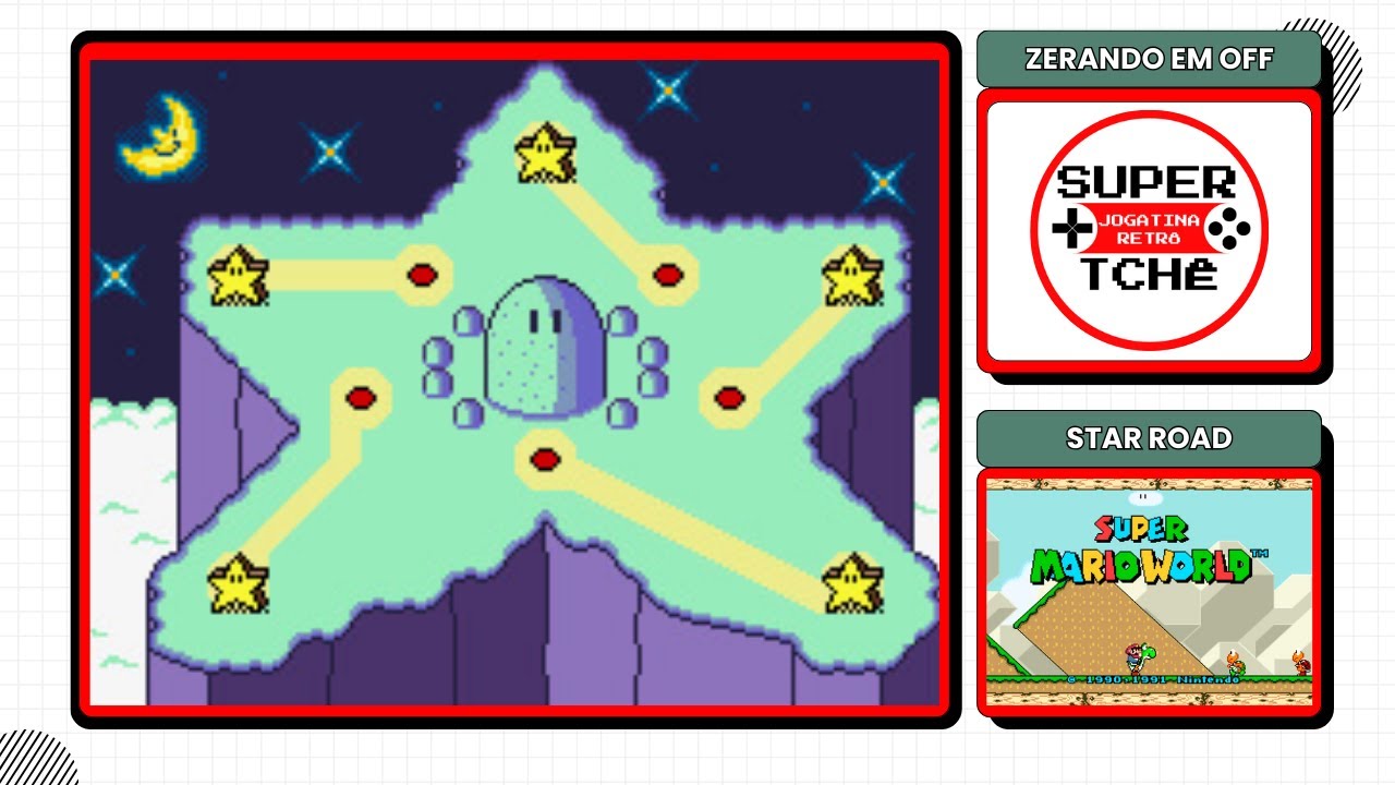 ***GAMEPLAY*** Super Mario World (Star Road) - YouTube