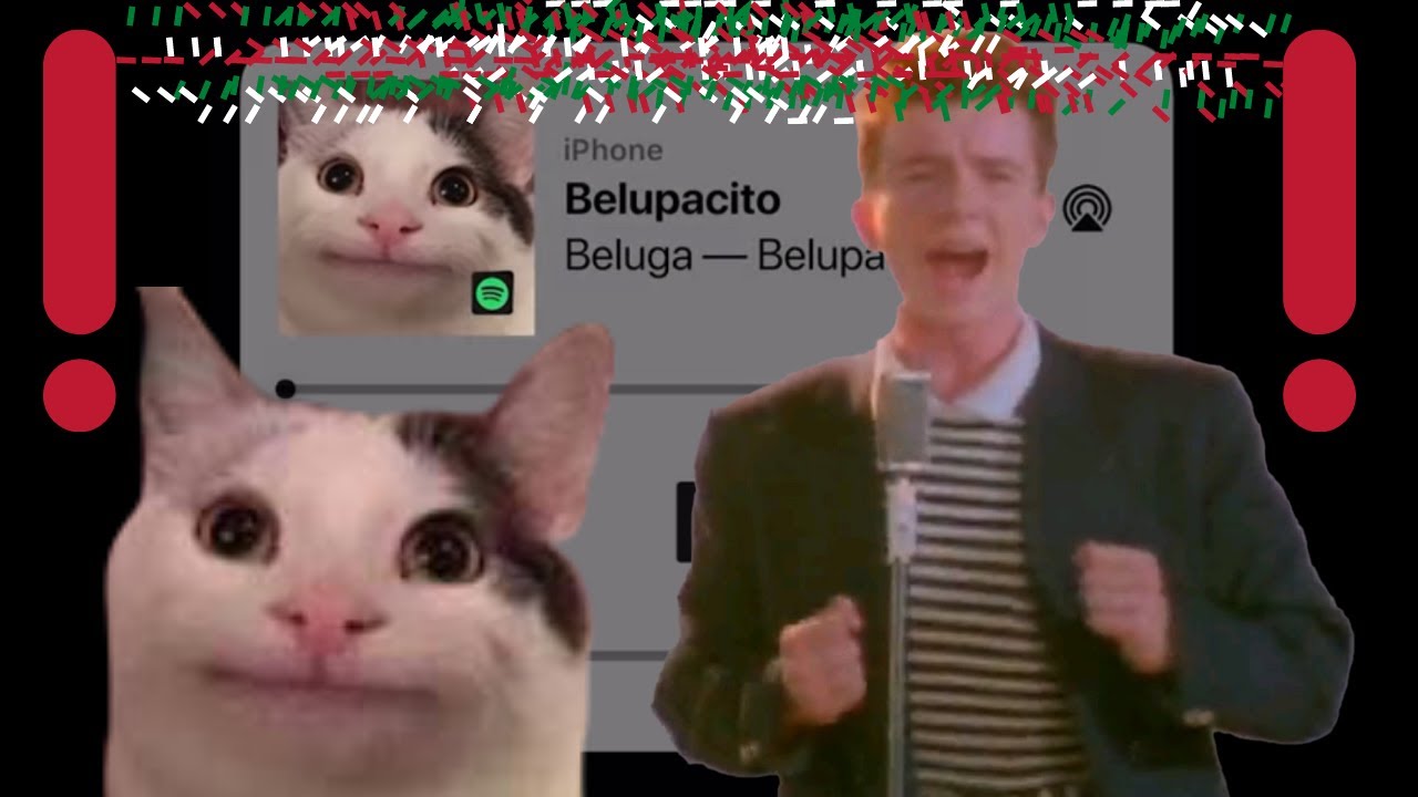 If Beluga Meets Rick Astley - YouTube