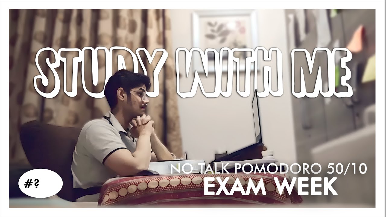 EXAM WEEK || NO TALK STREAM || FOCUSED STUDY SESSIONS : LIVE POMODORO ...