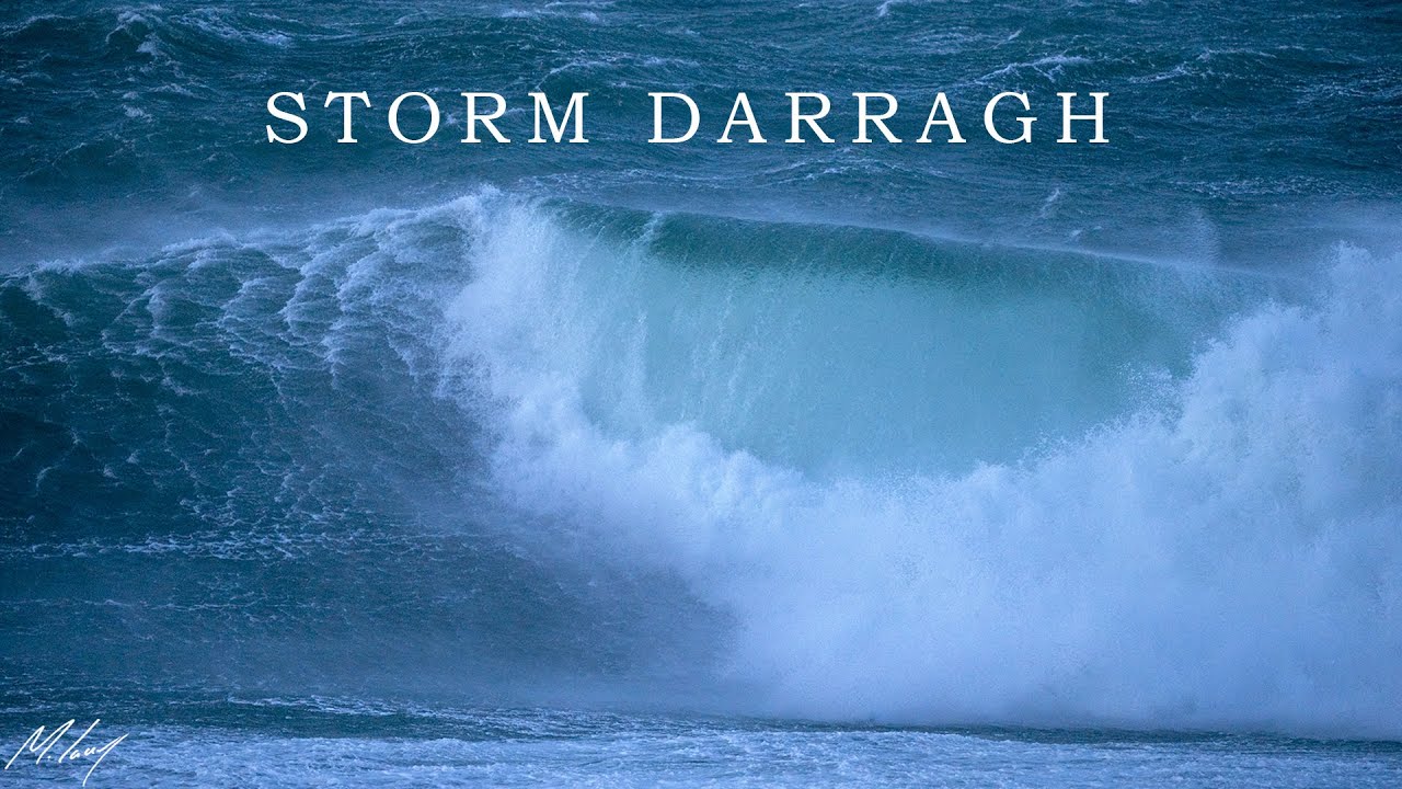 Storm Darragh - Porthleven - YouTube