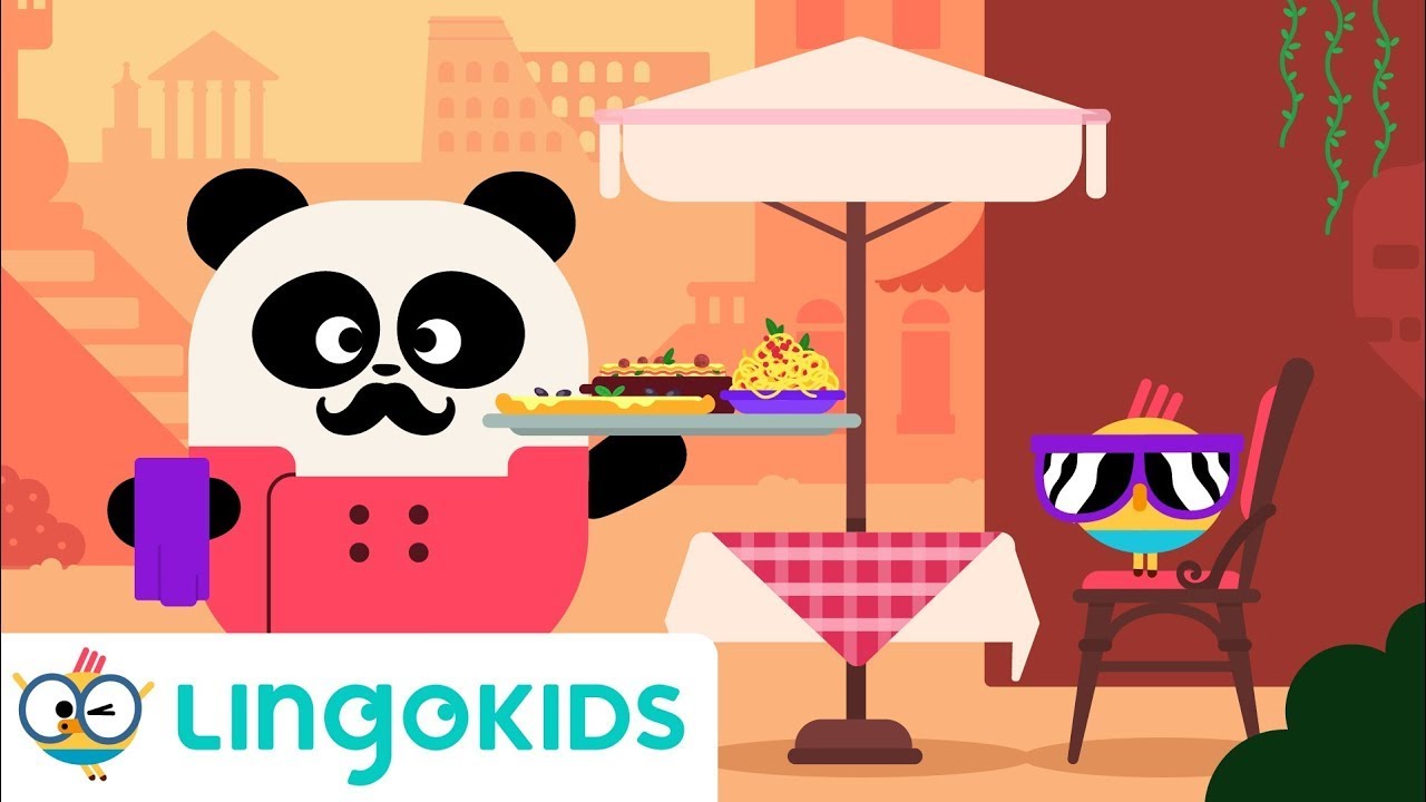 FOOD SONG for Kids 🍕🌎🌮 Learn About Food Around The Word | Lingokids ...