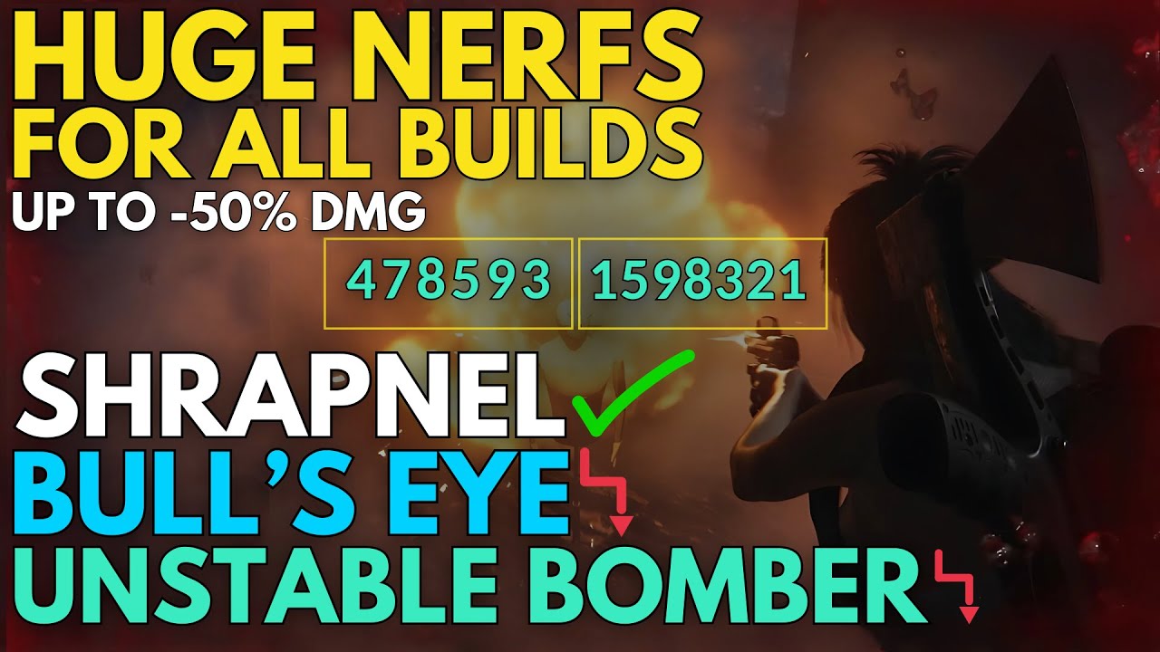 Big Nerfs! All Weapons Got Hit! Nerf DMG - Game Harder? Once Human News ...