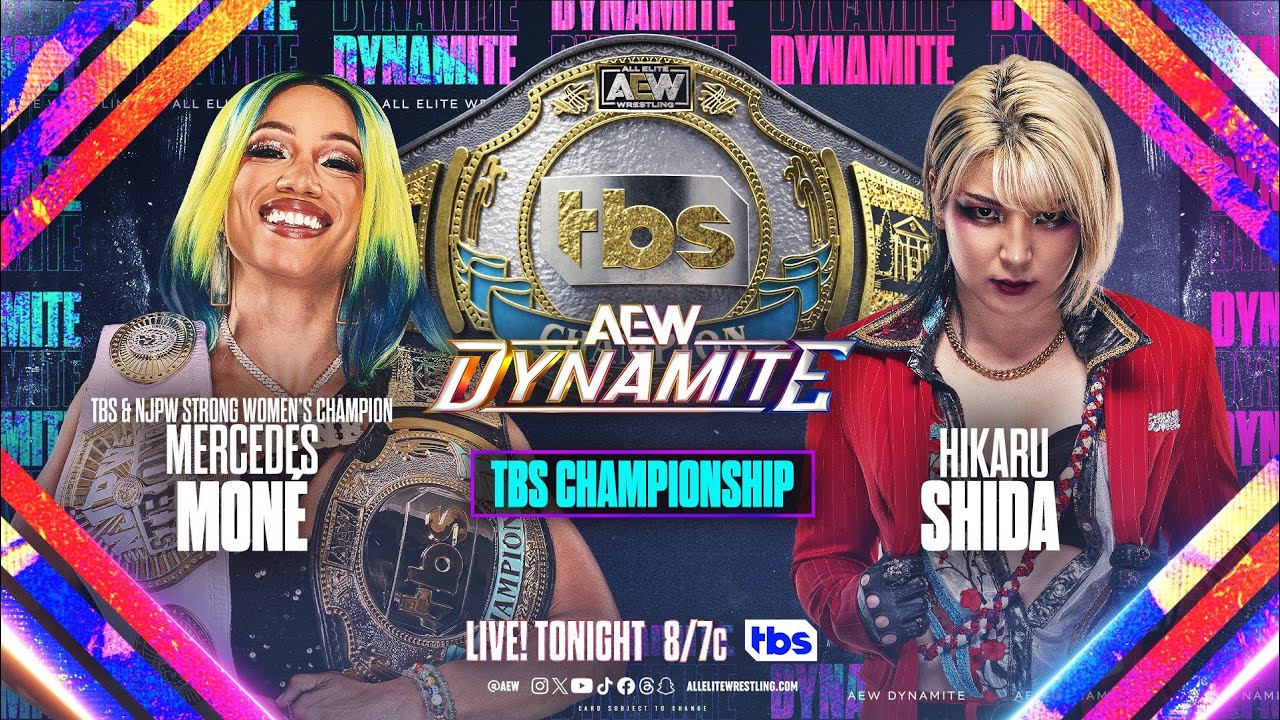 FULL MATCH - Mercedes Moné vs. Hikaru Shida – TBS Championship Match ...