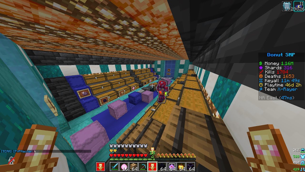 DONUT SMP LIVE 🔴 BASE RATES AND FFAS + FILLING STASH & DUELS🔴 - YouTube