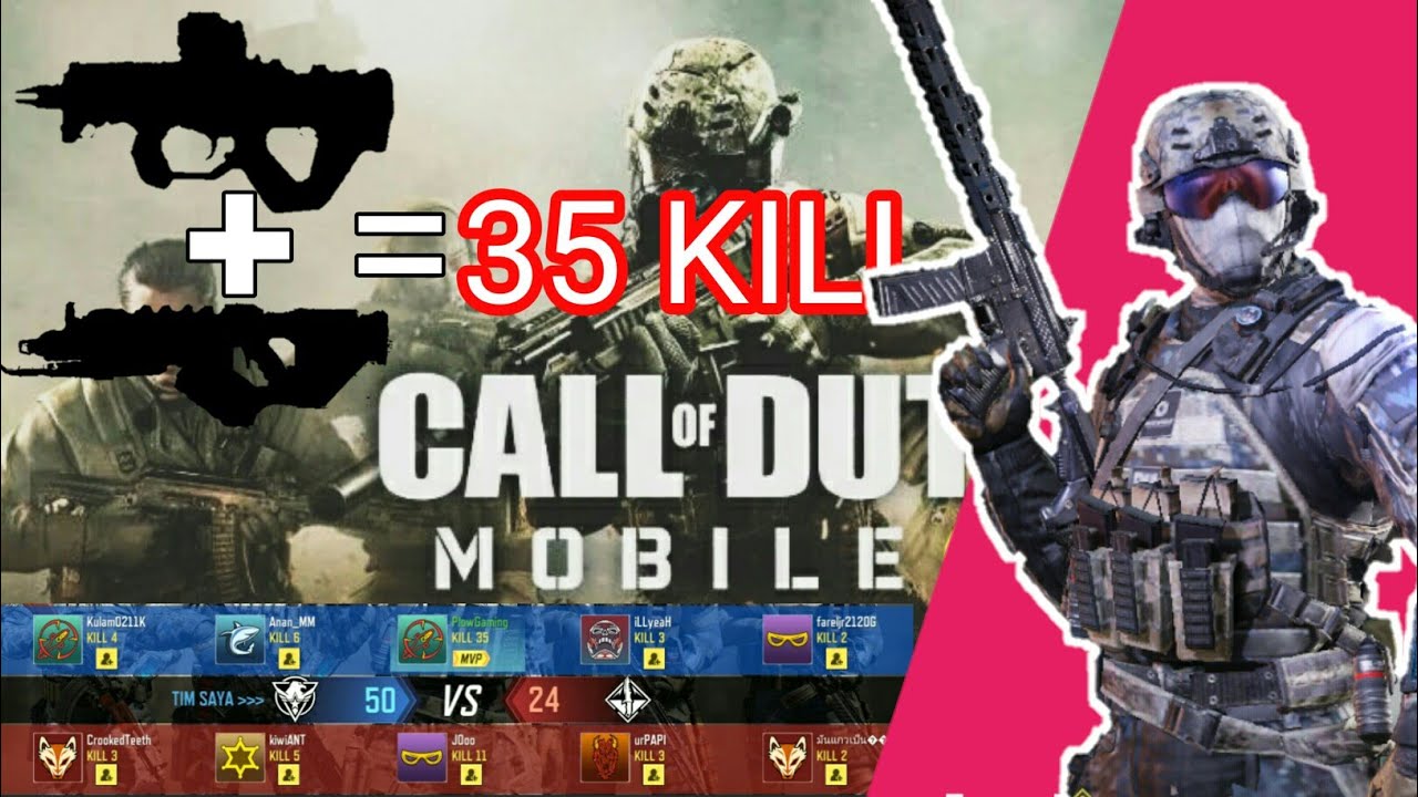 Call of duty mobile, KILL 35 Bar Bar, multiplayer mode - YouTube
