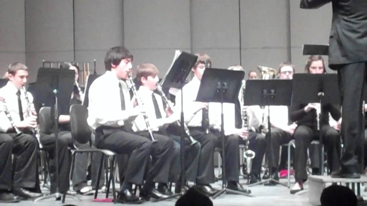 Freshman Band: "Among the Clouds" with Andre' on Clarinet - YouTube