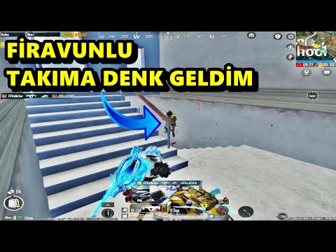 FİRAVUNLU TAKIMI DUMAN ETTİM ! MÜKEMMEL MAÇ BATUR GAME SOLO SQUAD PUBG MOBİLE