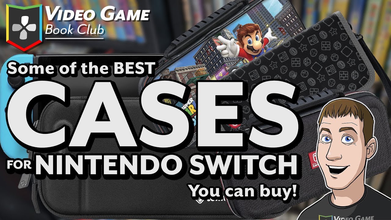 Some of the BEST Nintendo Switch Cases | Video Game Book Club - YouTube