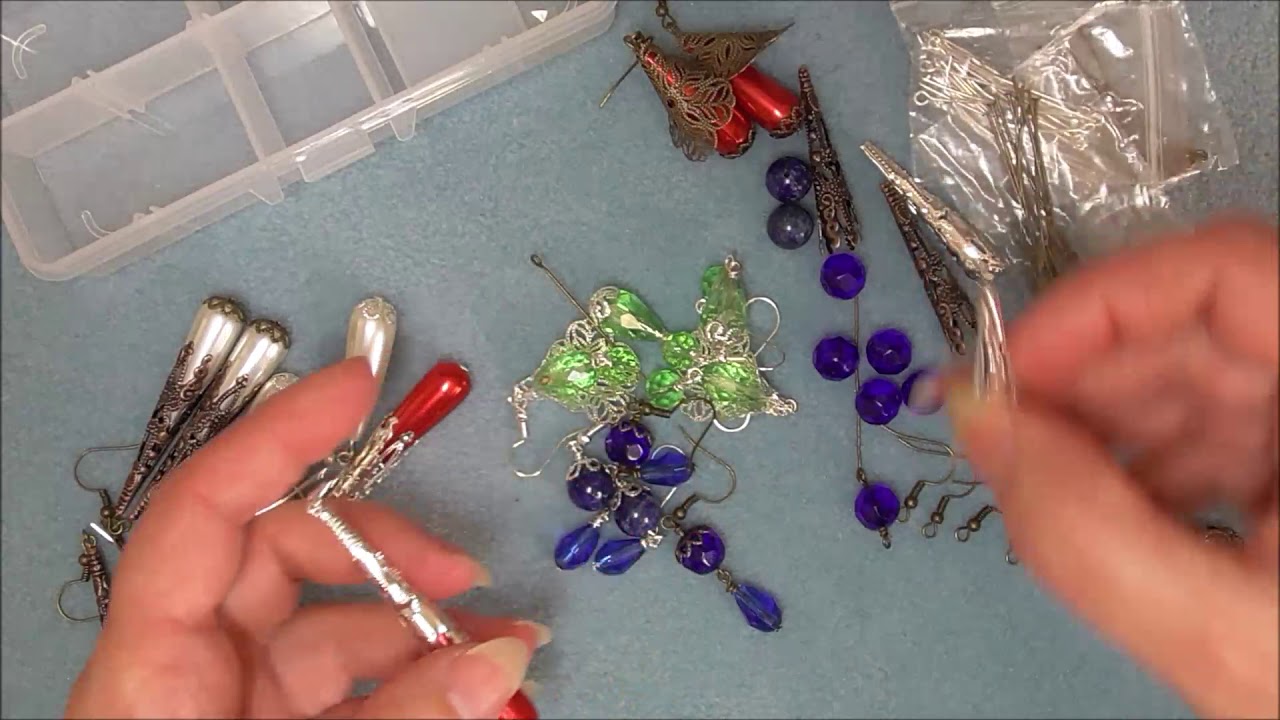 A quick review for a beginners Earring making kit .... 12 pairs of ...