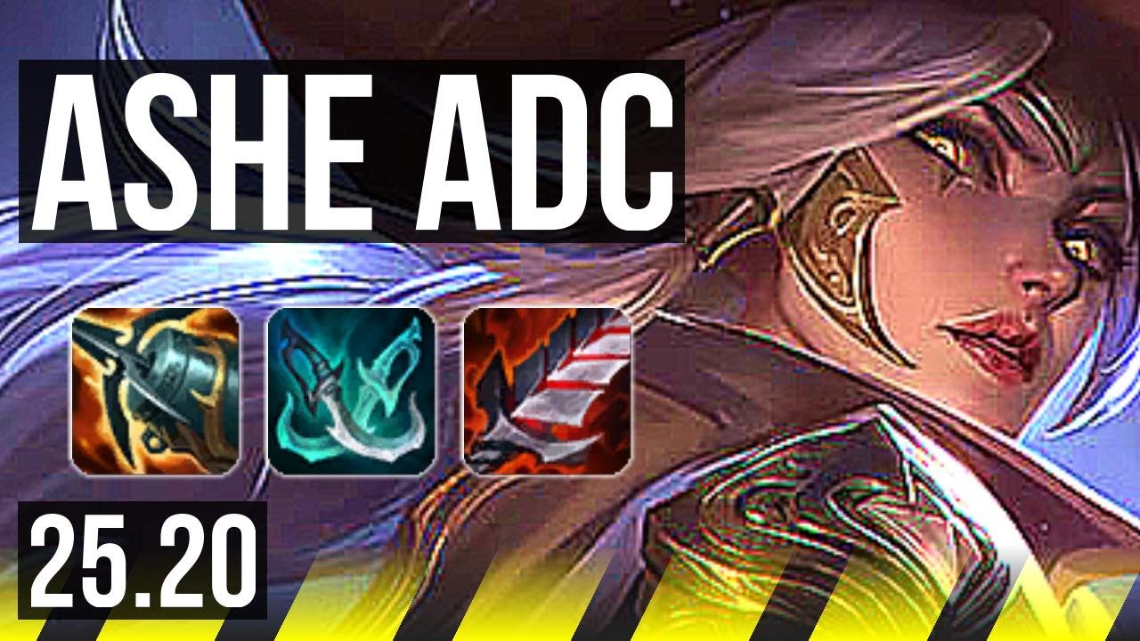 ASHE & Zyra vs JINX & Thresh (ADC) | 12/1/6, Legendary | KR Master | 25 ...