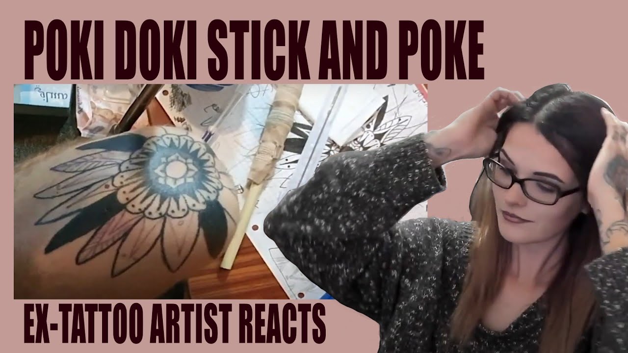 Poki Doki Stick and Poke | Ex-Tattoo Artist Reacts - YouTube