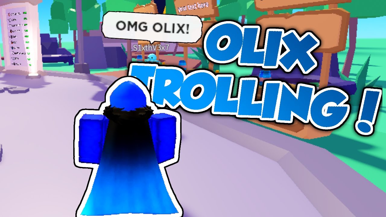 TROLLING AS OLIX IN PLS DONATE... | Roblox - YouTube