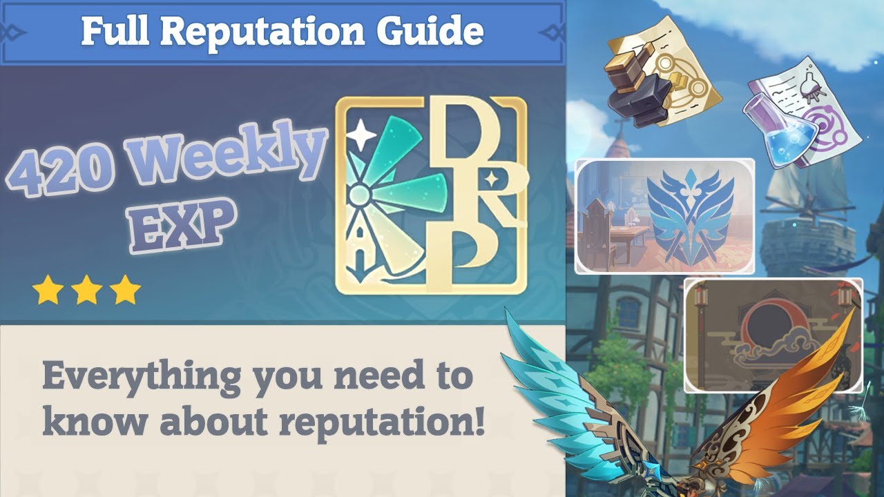 A Comprehensive Overview of Reputation | Genshin Impact - YouTube