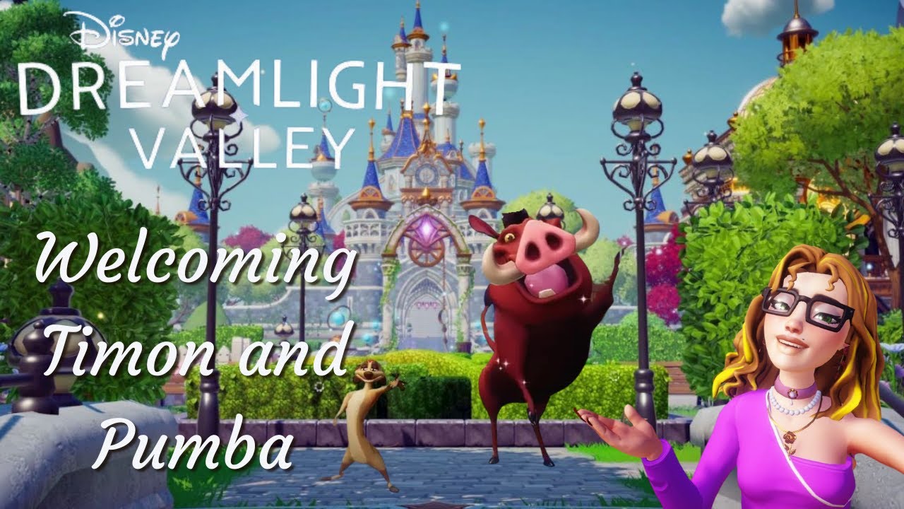 Dreamlight Valley: Welcoming Timon and Pumbaa - YouTube