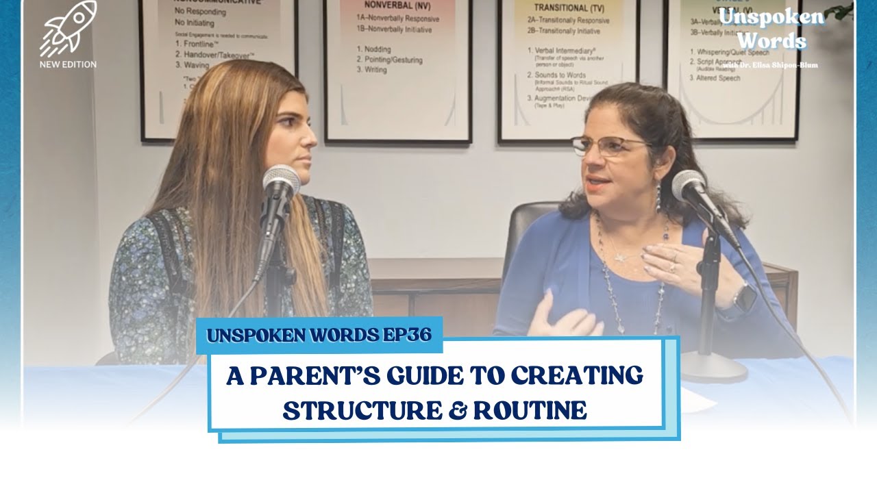 A PARENT’S GUIDE TO CREATING STRUCTURE & ROUTINE | Unspoken Words Ep36 ...