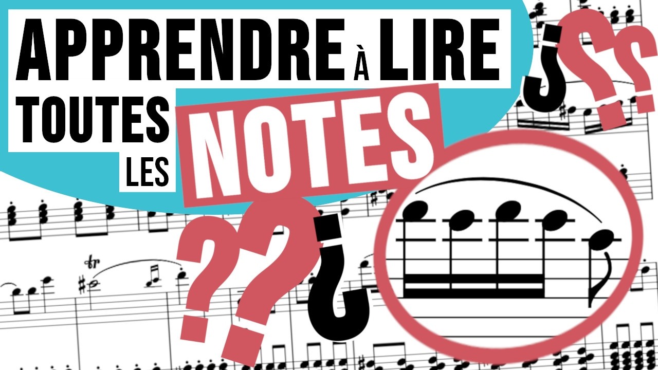 🎹 Apprenez à lire les notes AU-DESSUS et EN DESSOUS de la portée 🎼 ...