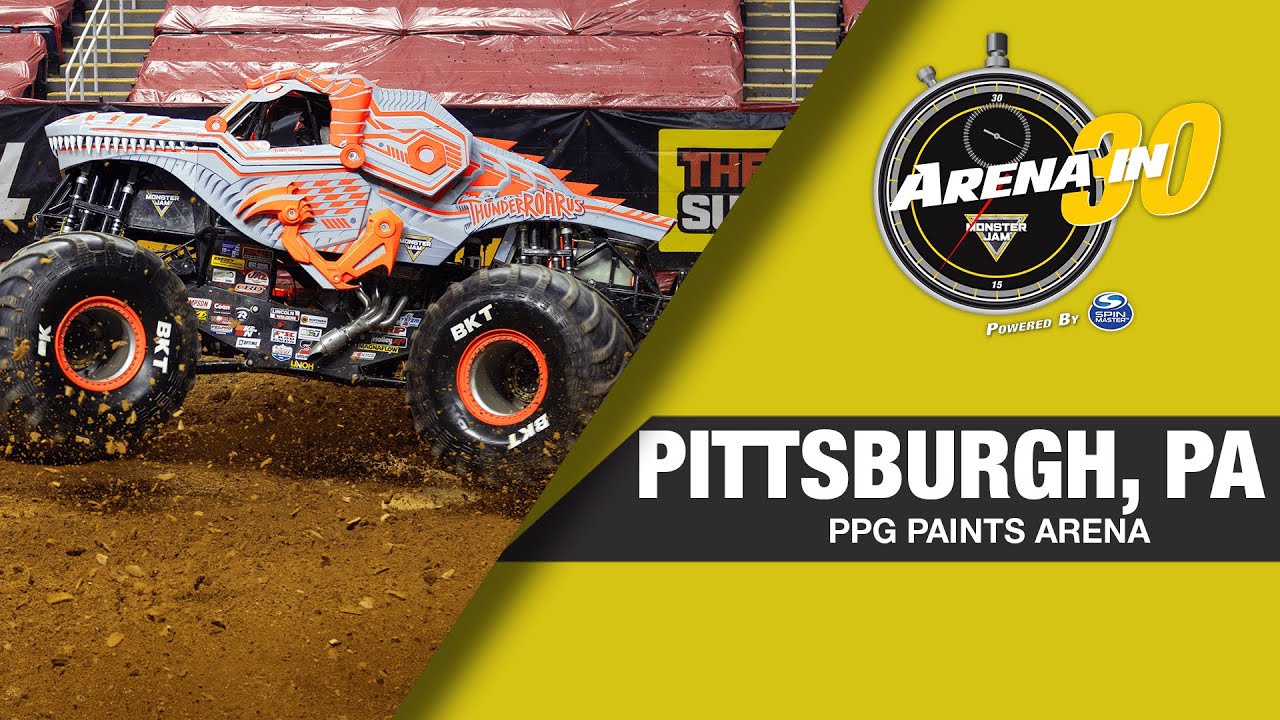Monster Jam: Arena in 30 - 2025 | Pittsburgh, PA - YouTube