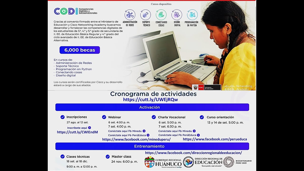 PROGRAMA CODI Programa Competencias Digitales y socioemocionales 2021 - YouTube
