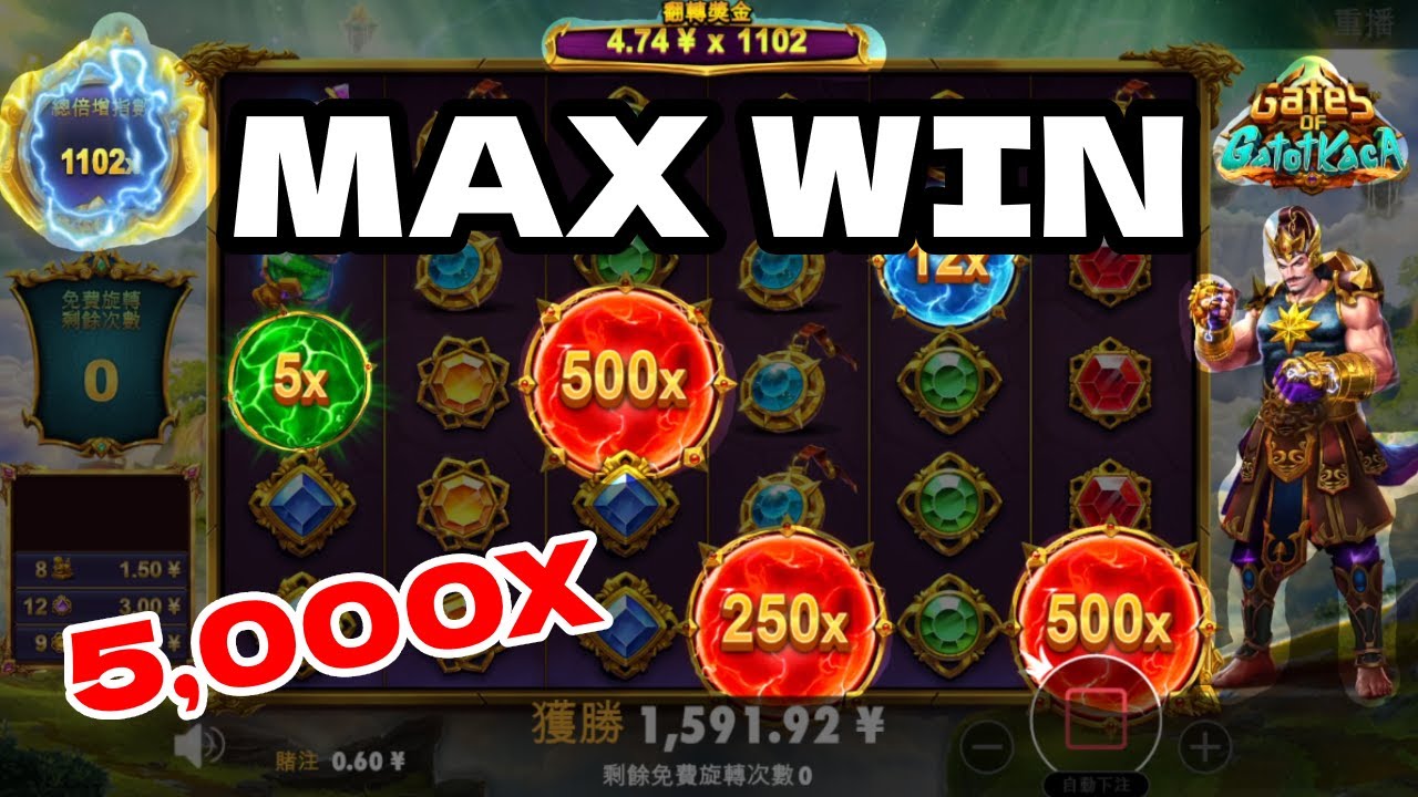 GATES OF GATOTKACA MAX WIN 🏆 5,000X 🔥 - YouTube