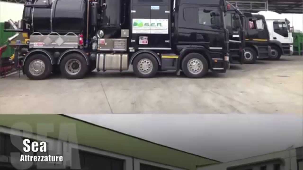 SEA srl Trepuzzi - alcune attrezzature e mezzi di SEA - YouTube