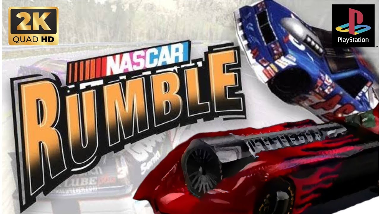 Nascar Rumble [PS1] | Secret Code All Cars & Track [FHD] - YouTube