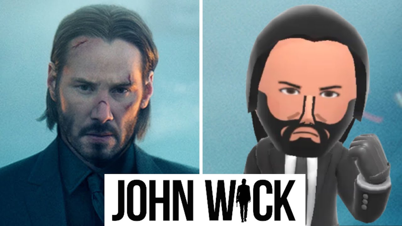 How to make a John Wick Mii! - YouTube