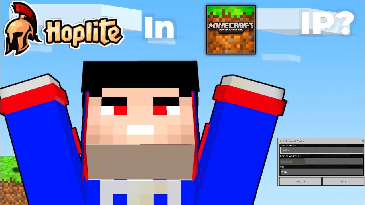 I Found a HOPLITE Battle Royale For MCPE...! - YouTube