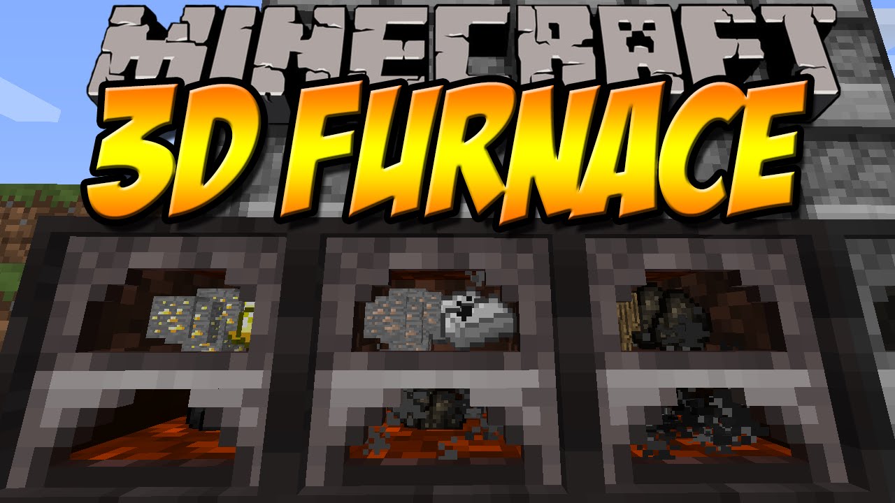 BESTE ÖFEN | 3D Furnace Mod | Minecraft Mod Review [DEUTSCH] - YouTube