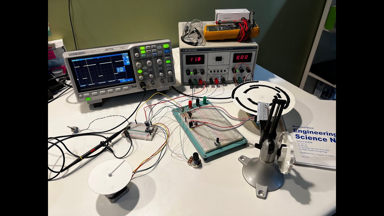 Analog control system "Data Disk" - YouTube
