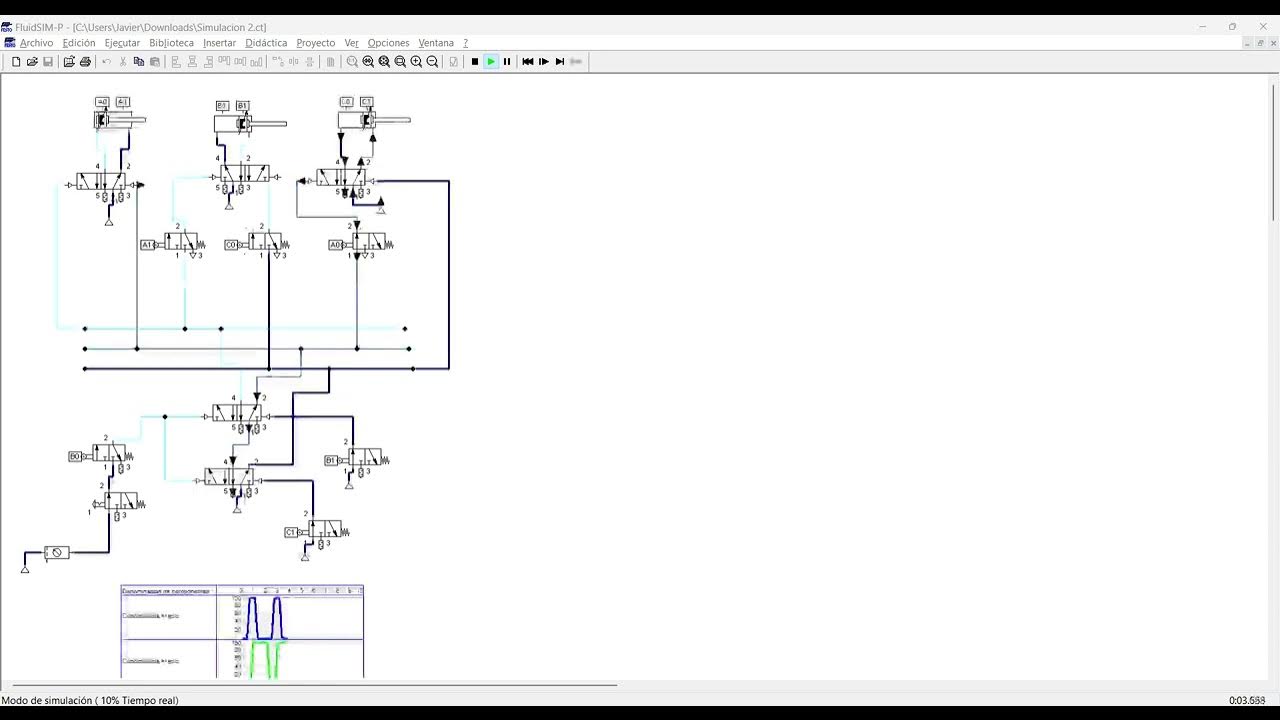 Secuencia neumatica metodo de cascada - YouTube