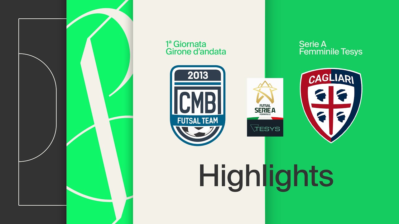CMB Futsal Team-Cagliari 5-1 | Gol e highlights | 1ª giornata | Serie A ...