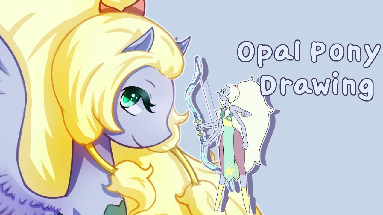 Speed Paint] FanArt_ 오팔 포니 _Opal Pony - YouTube