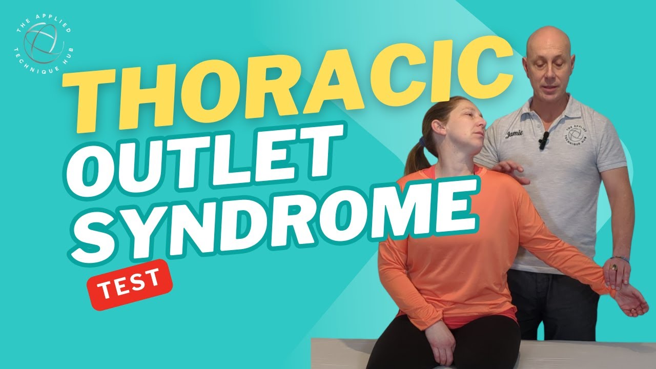 Thoracic outlet syndrome test #osteopathy #physiotherapy - YouTube