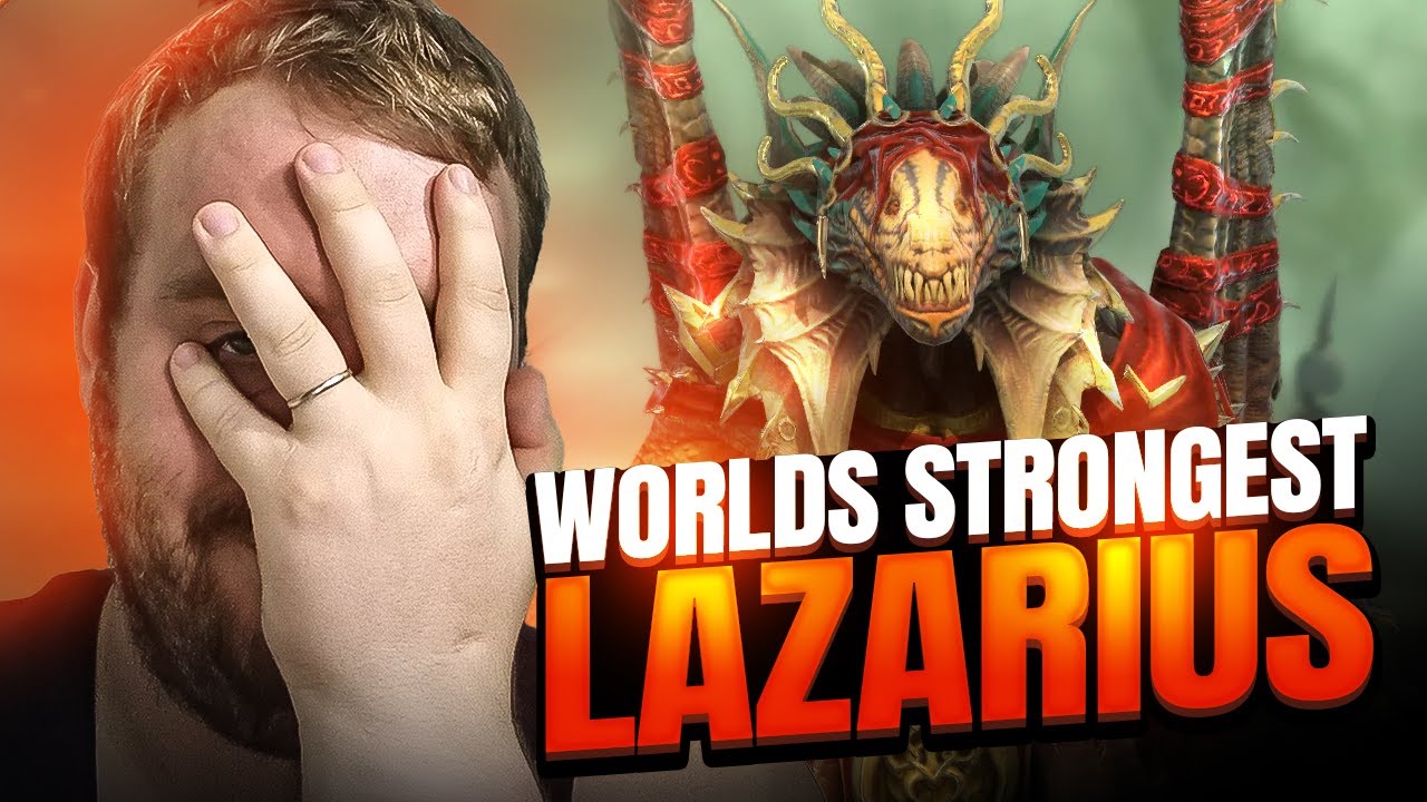 WORLDS STRONGEST LAZARIUS | Raid: Shadow Legends | - YouTube