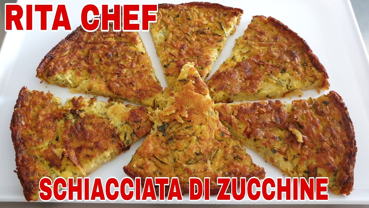 SCHIACCIATA DI ZUCCHINE🥒RITA CHEF | Senza glutine e senza lievito ...