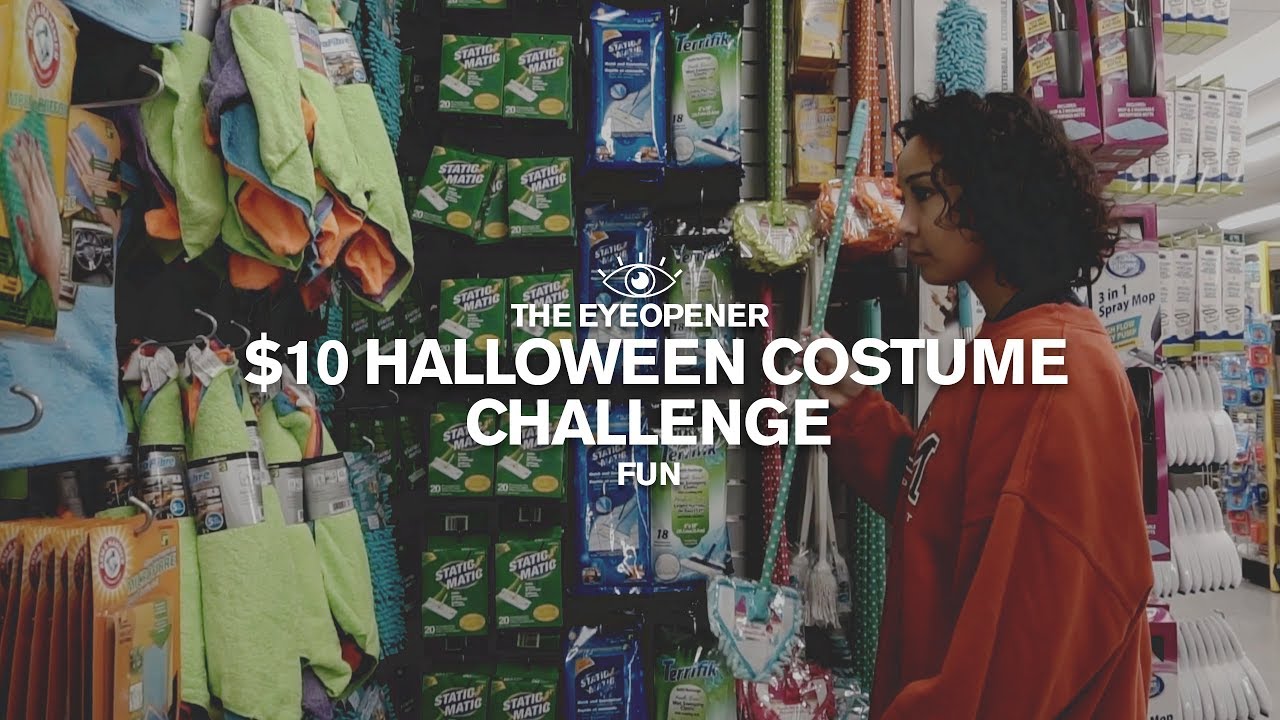 $10 Halloween Costume Challenge - YouTube