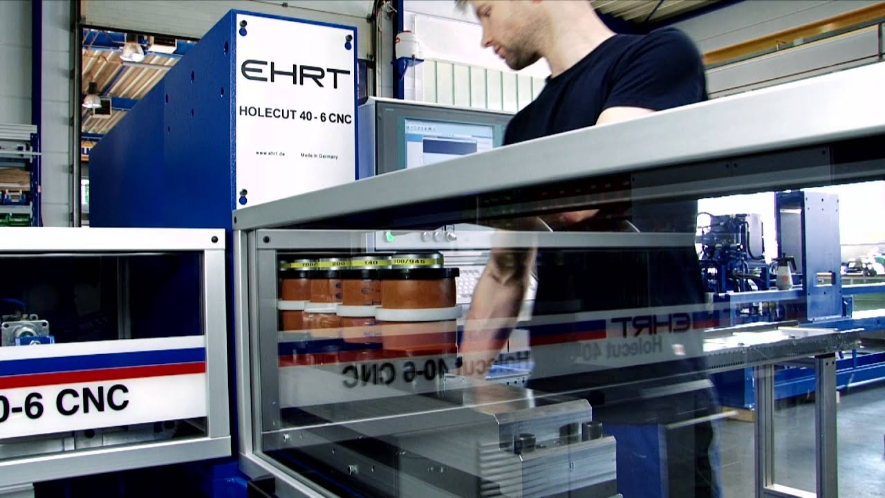 EHRT Punching Machine Standard Line - YouTube