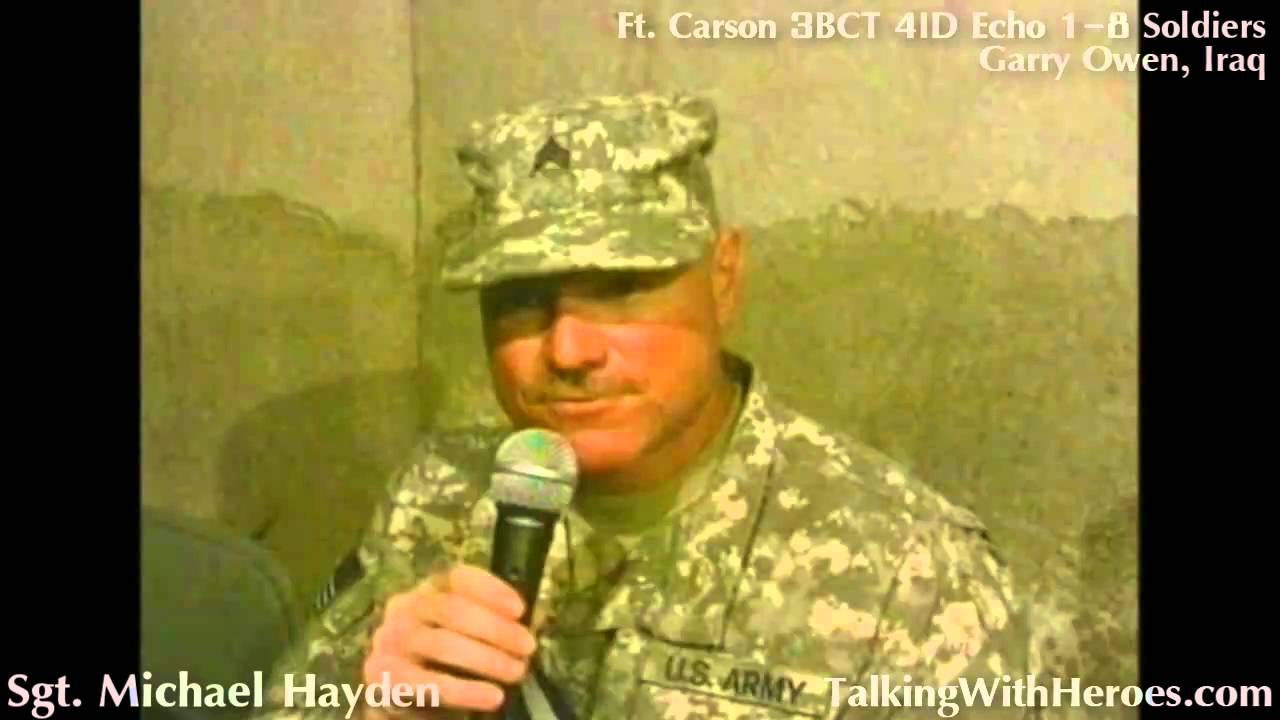 Watch Shout Outs with Ft Carsons 3BCT 4ID Echo Company 1-8 in Iraq ...