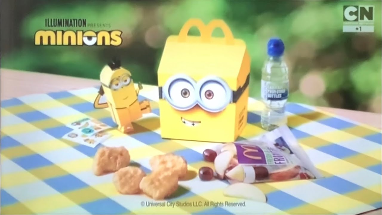 McDonalds UK | Minions Happy Meal Advert (as seen on Cartoon Network UK ...