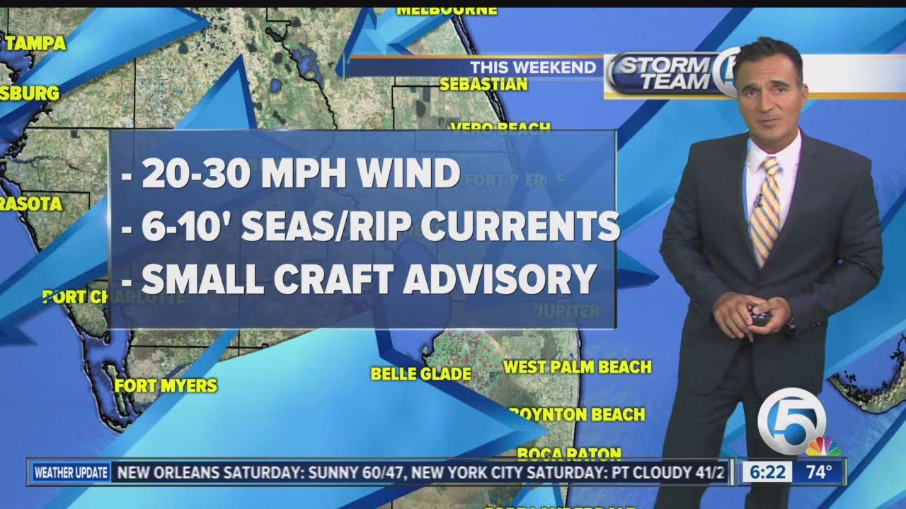 Weather forecast on Newschannel 6 at 6pm - YouTube