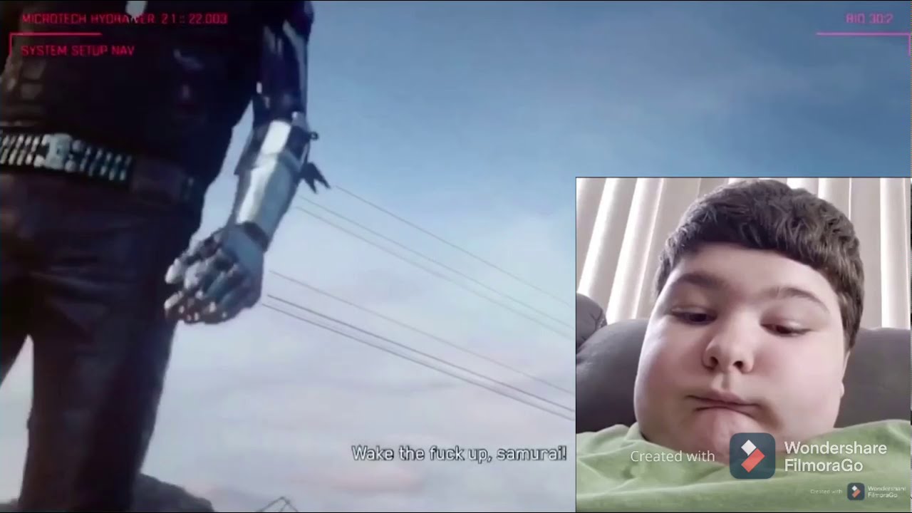 Justin playing Cyberpunk 2077 on PS4 be like - YouTube