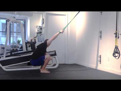 Advanced Lat Mobility Exercise - YouTube