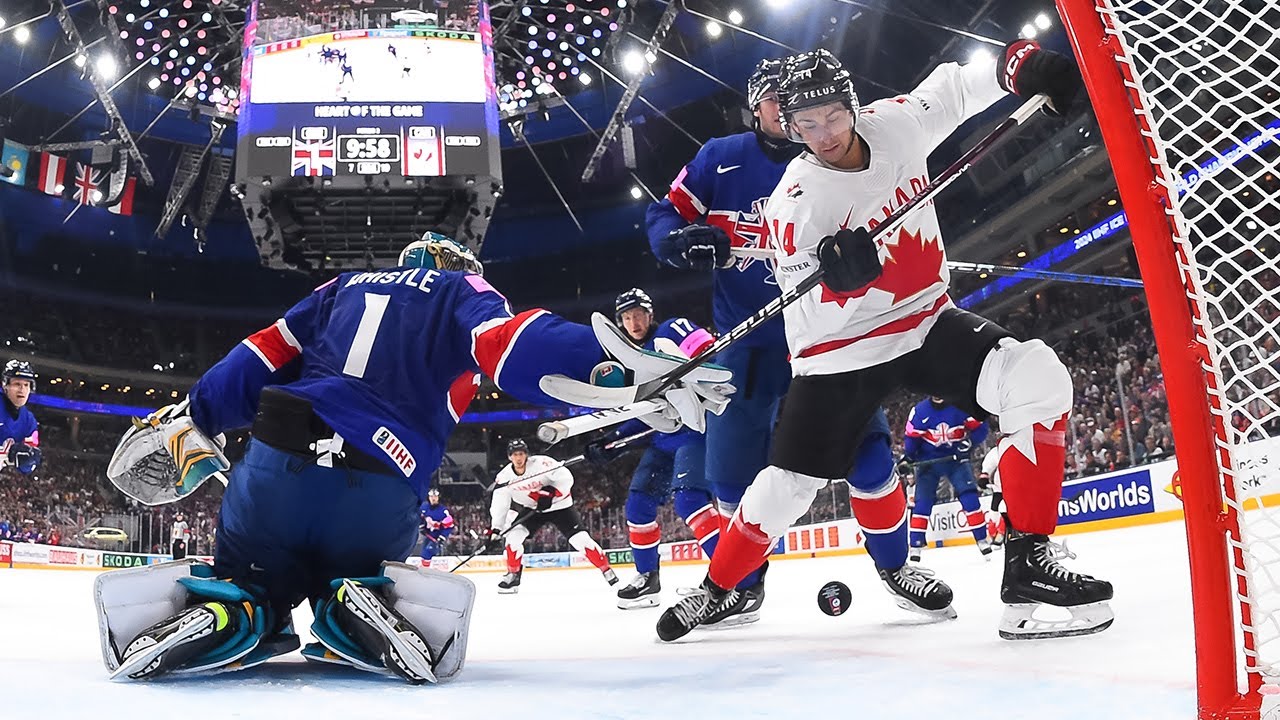 Highlights from Canada vs. Great Britain at the 2024 IIHF World ...