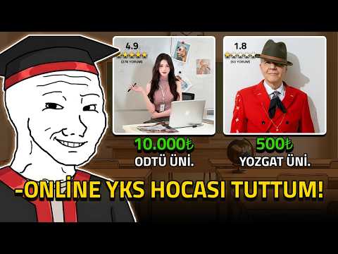 YKS KOÇU TUTUP 1 HAFTA DERS ÇALIŞTIM!