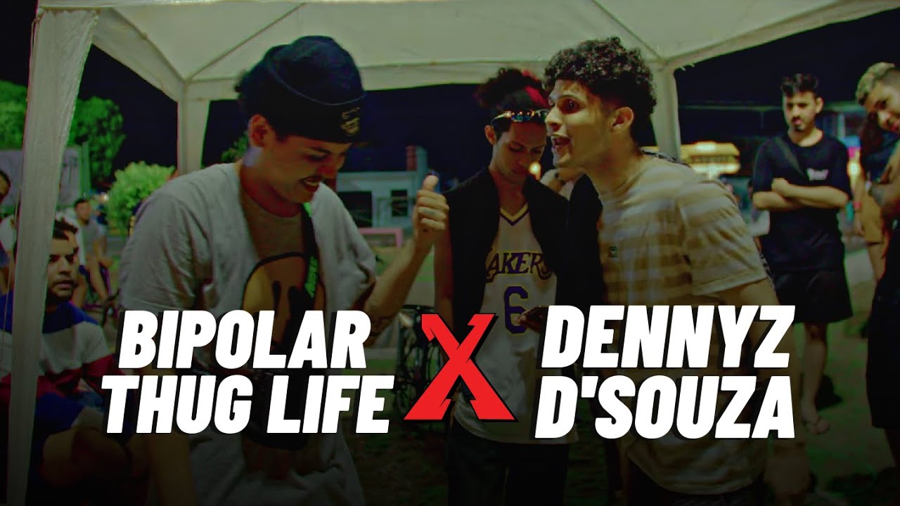 BIPOLAR E THUG LIFE X DENNYZ E D'SOUZA - 1ª FASE (BDR) - YouTube
