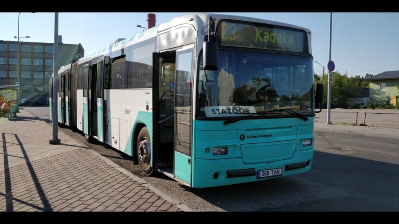 Bussiliin nr. 23 (Bussijaam-Kadaka) | Tallinn | {EST} | MAN A40 Lion's ...