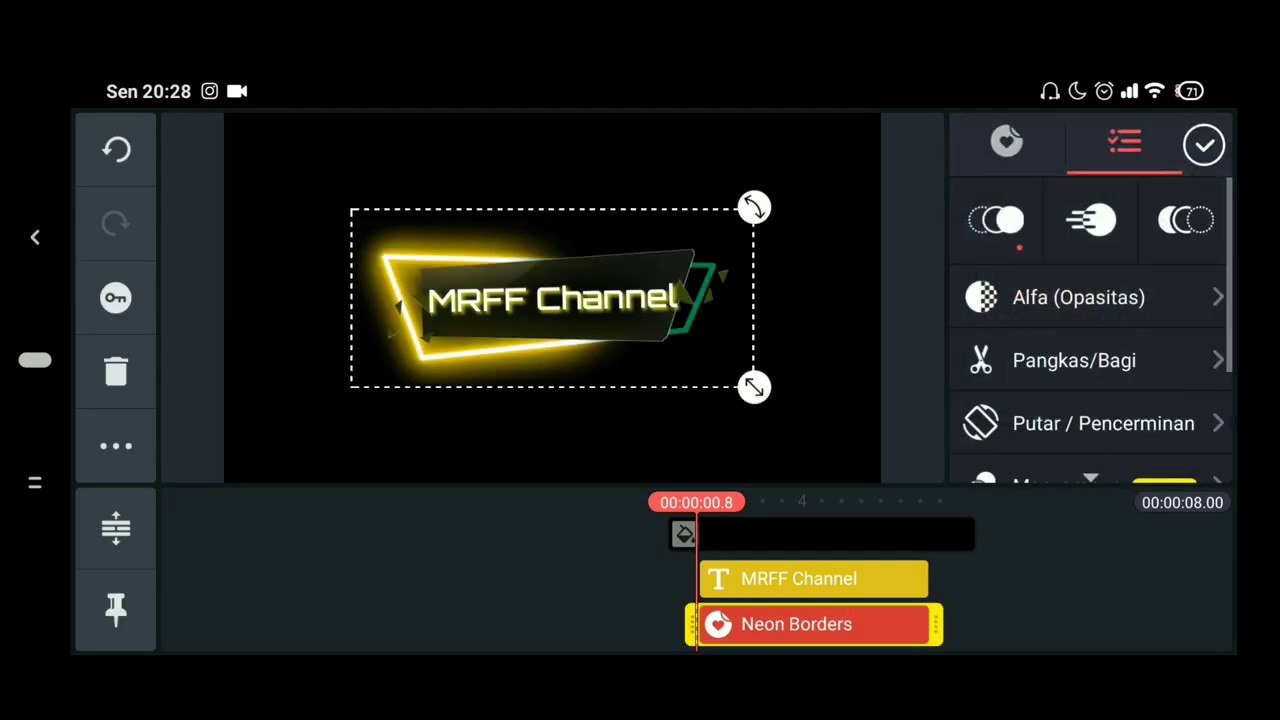 Mudah Membuat Intro Youtube Menggunakan Kinemaster di Android 2020 ...