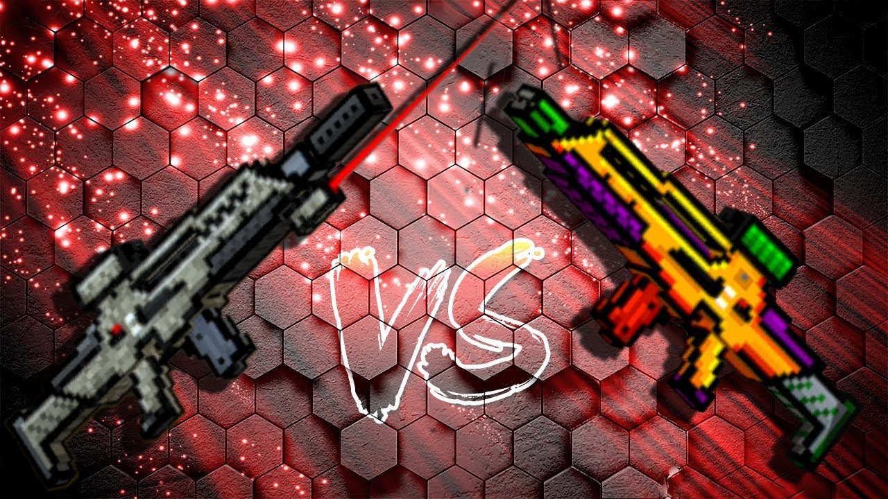 Pixel Gun 3D - Secret Force Rifle VS Hellraiser - YouTube